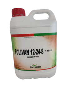 Folivan 12-24-8 | Abono NPK altamente concentrado en fosforo
